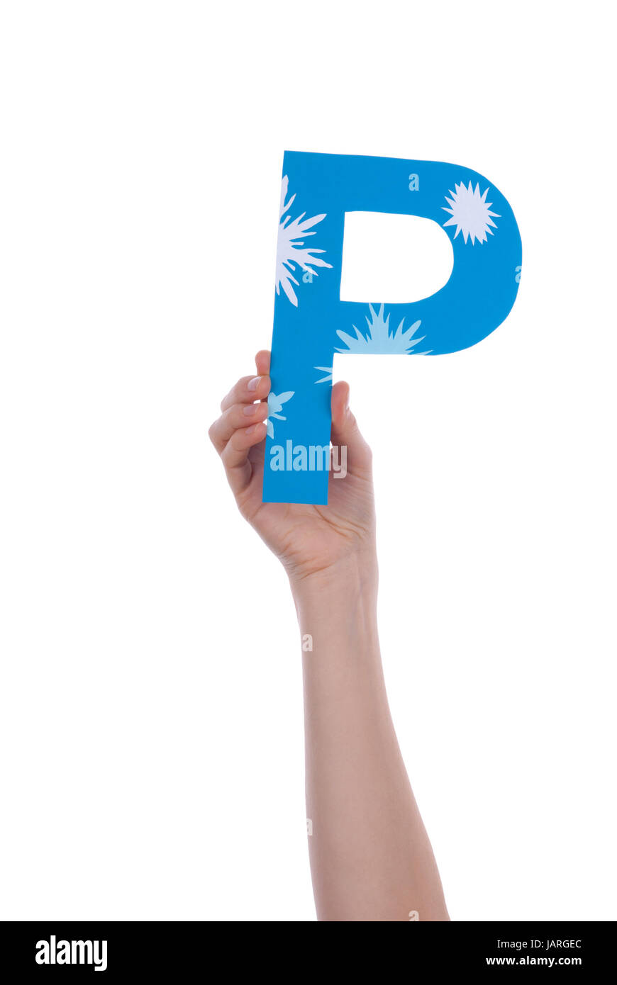 Alphabet with snowflakes Cut Out Stock Images & Pictures - Alamy