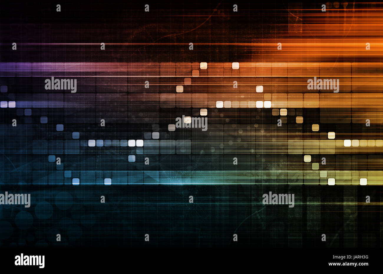 Futuristic Interface Business Graph and Chart Art Stock Photo - Alamy