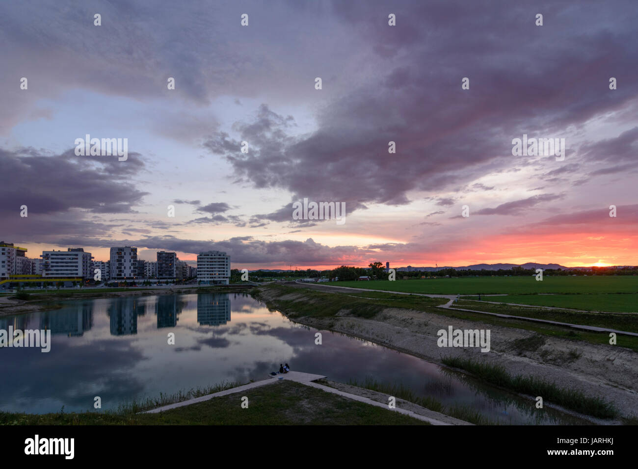 Seestadt aspern lake vienna hi-res stock photography and images - Alamy