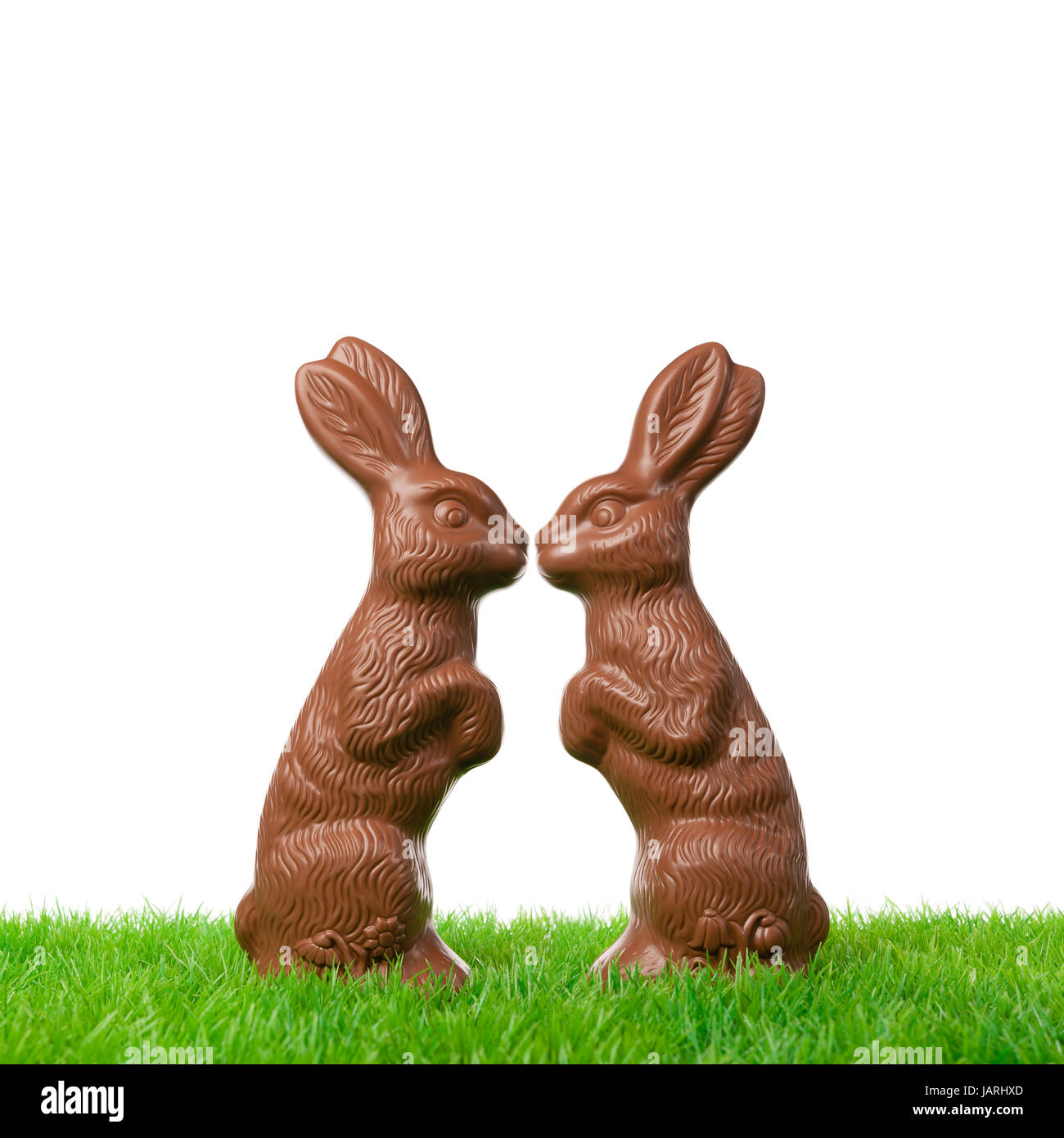 Bunnies kissing hi-res stock photography and images - Alamy