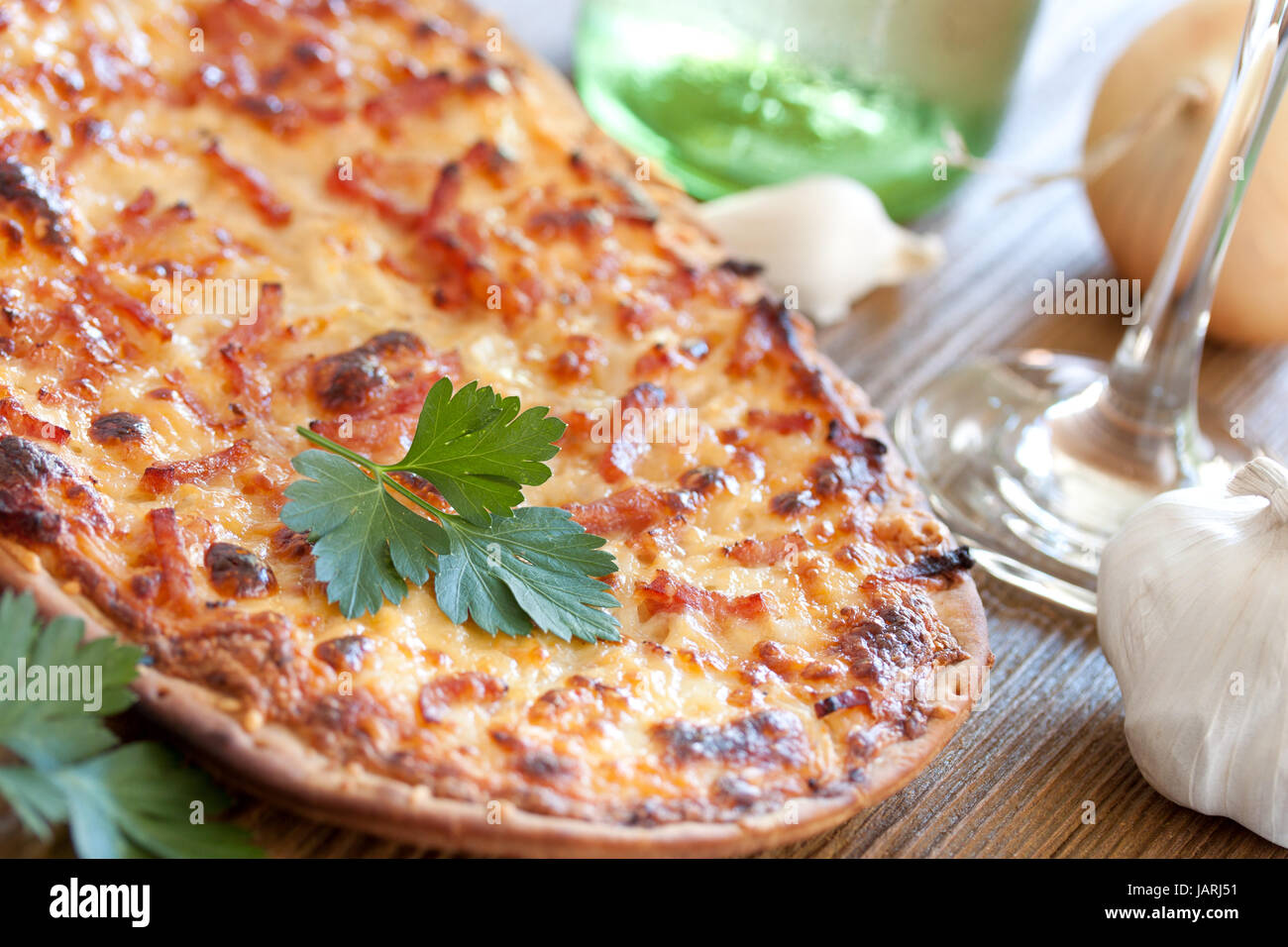 Flammenkuchen hi-res stock photography and images - Alamy