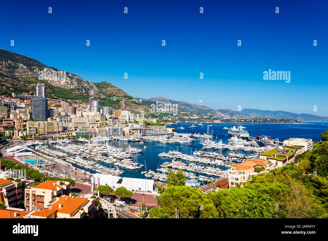 monaco port 2 Stock Photo - Alamy