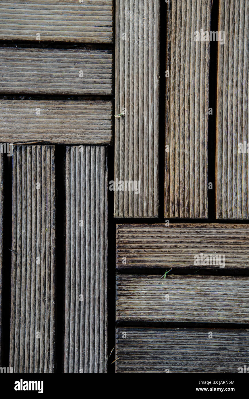 The passage with the same pattern in the garden Stock Photo - Alamy