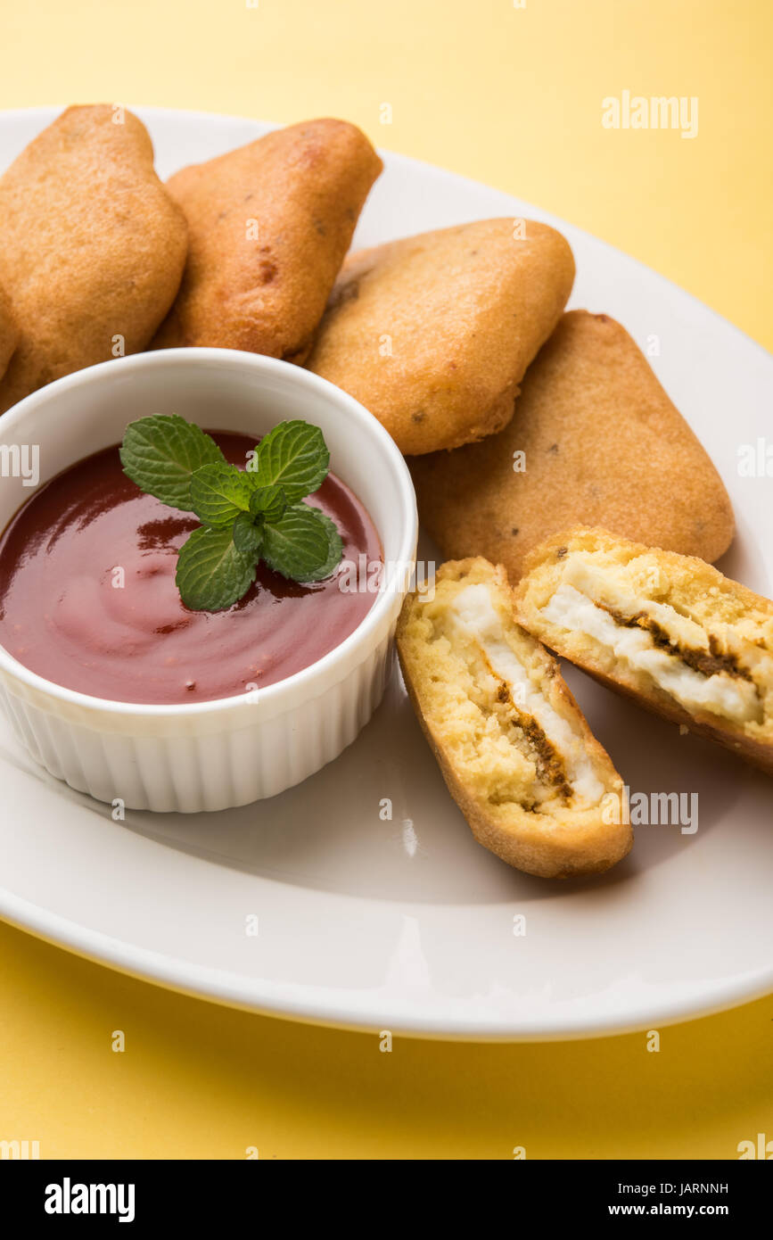 tasty paneer pakoda or cottage cheese pakoda, favourite indian snack ...