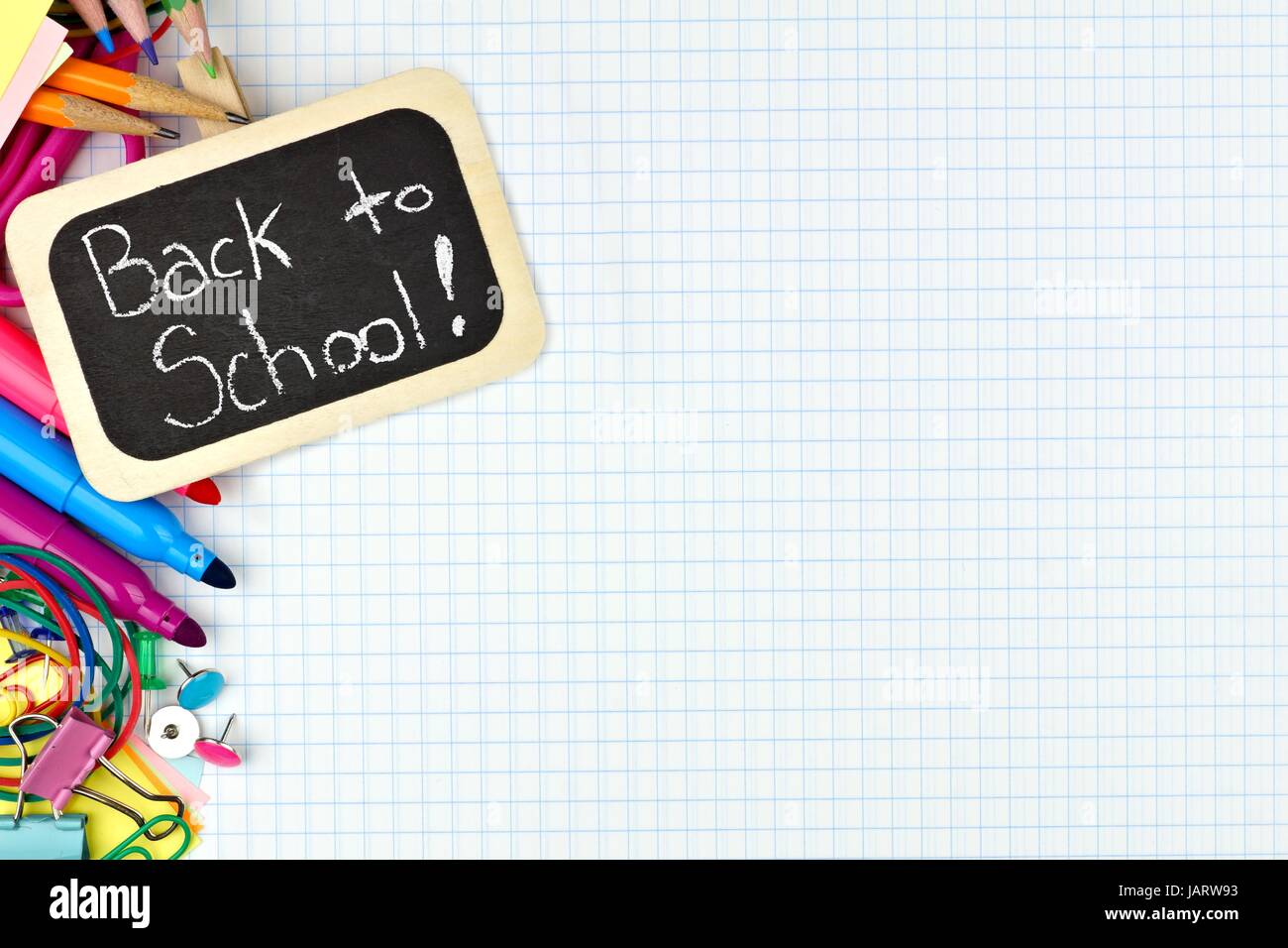 Back To School Border Paper