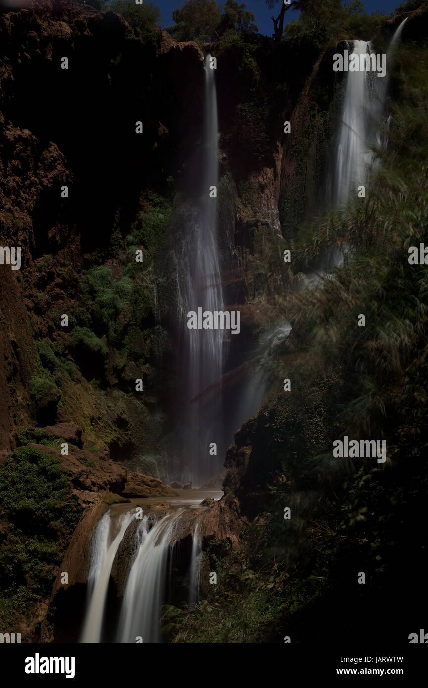 Ouzoud Waterfall, Marrakesh Morroco Stock Photo - Alamy