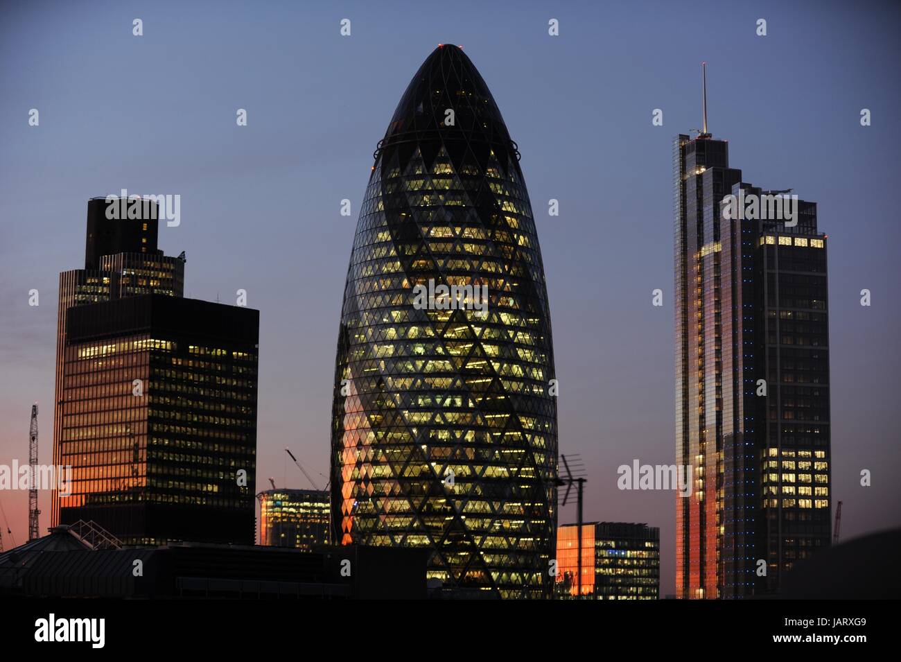 The commercial heart of london city Stock Photo - Alamy