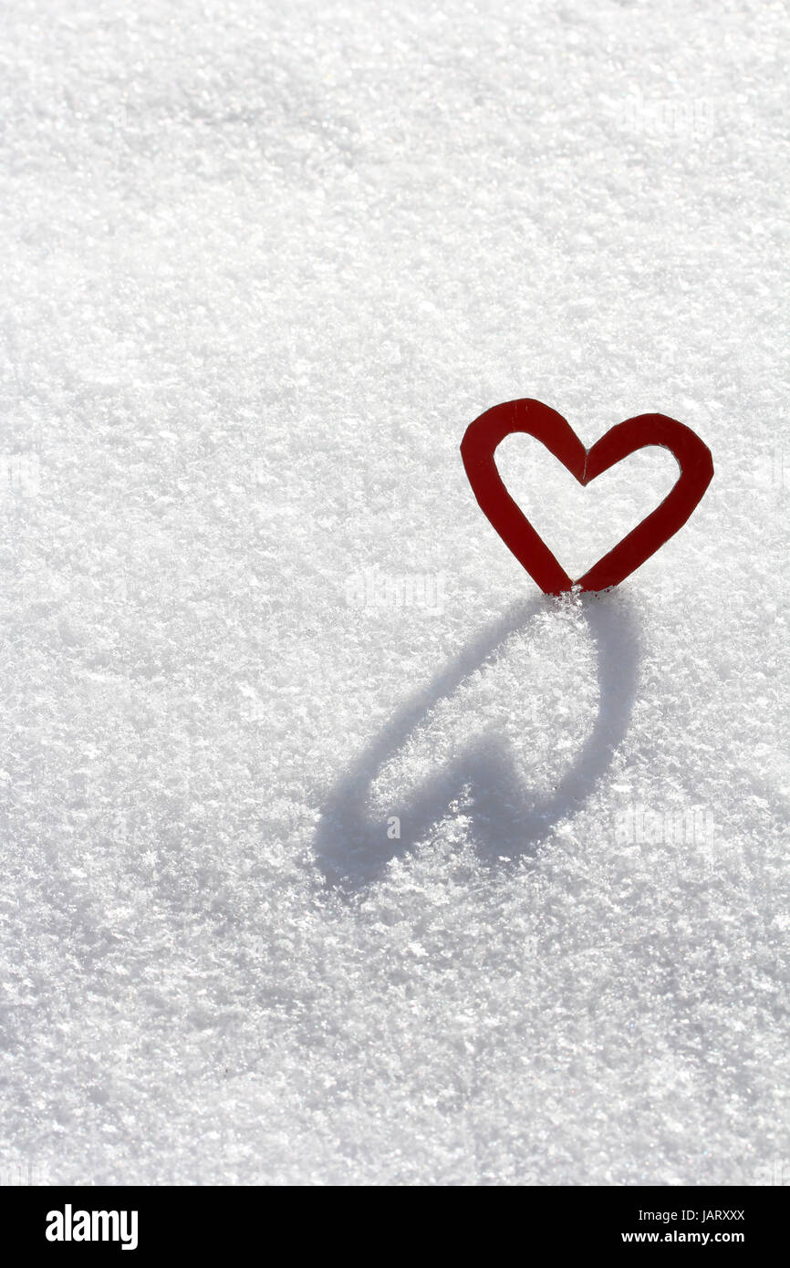 heart of ice Stock Photo - Alamy