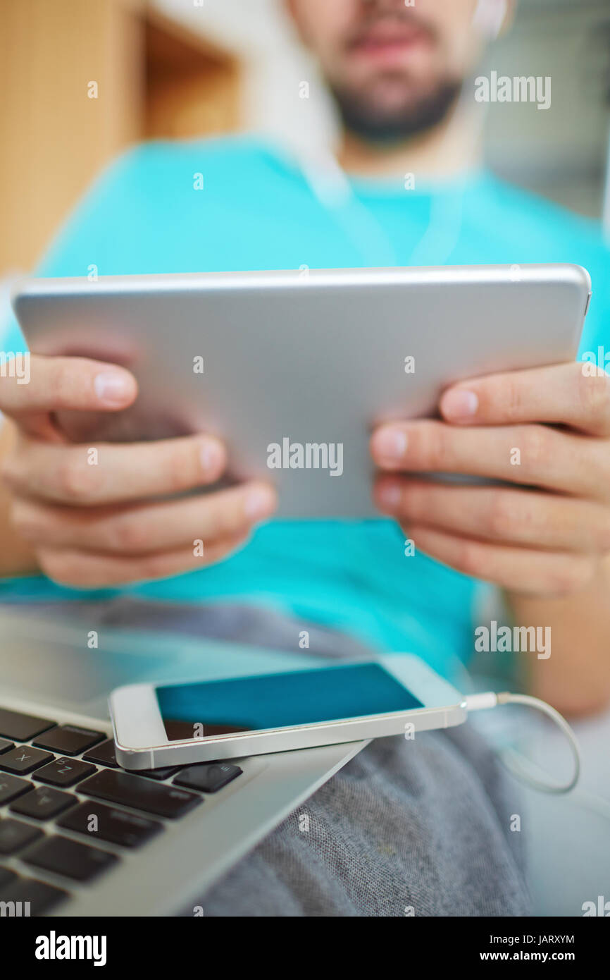 I cant live without technology Stock Photo - Alamy