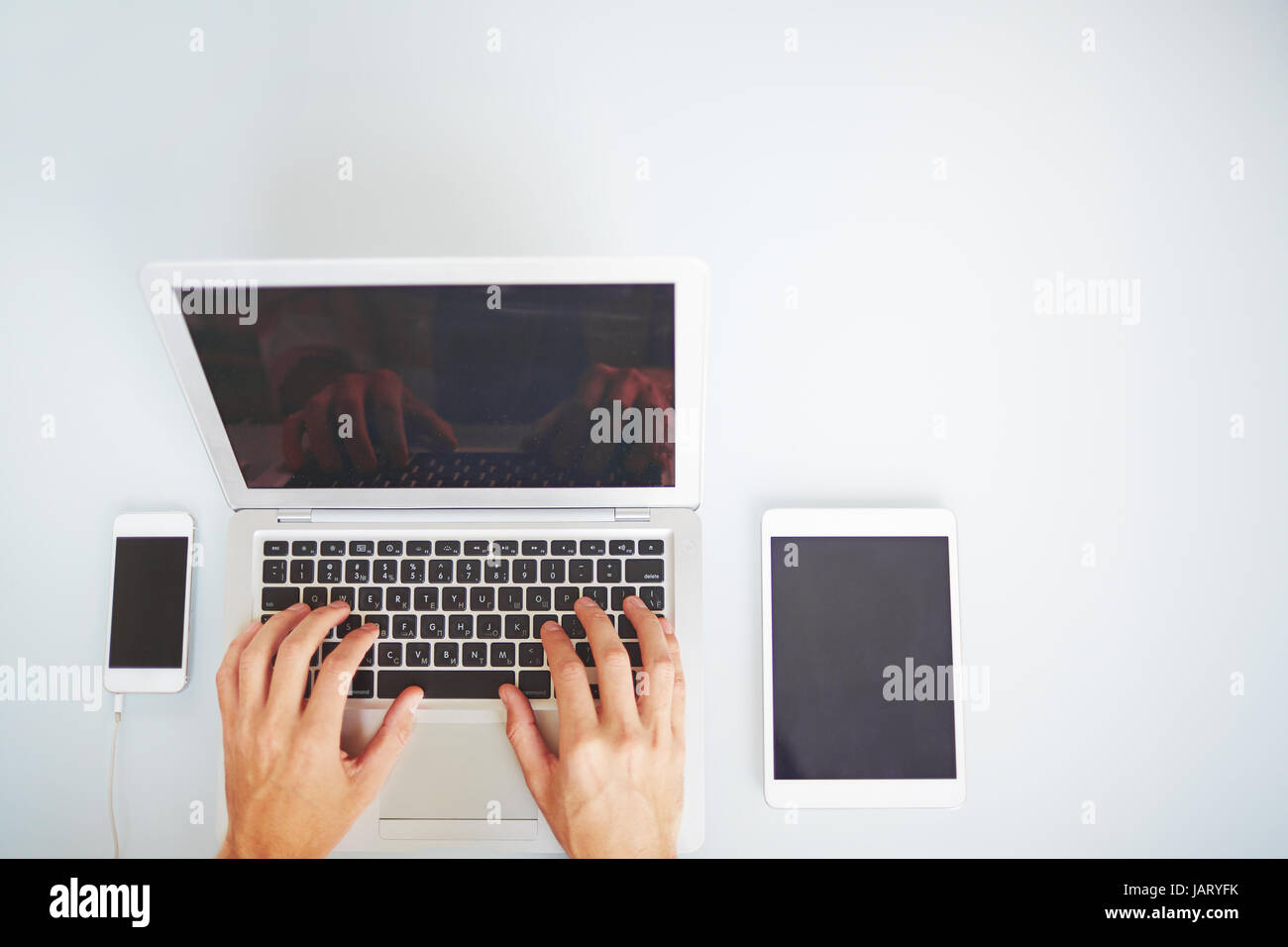 Technology making business more convenient Stock Photo - Alamy