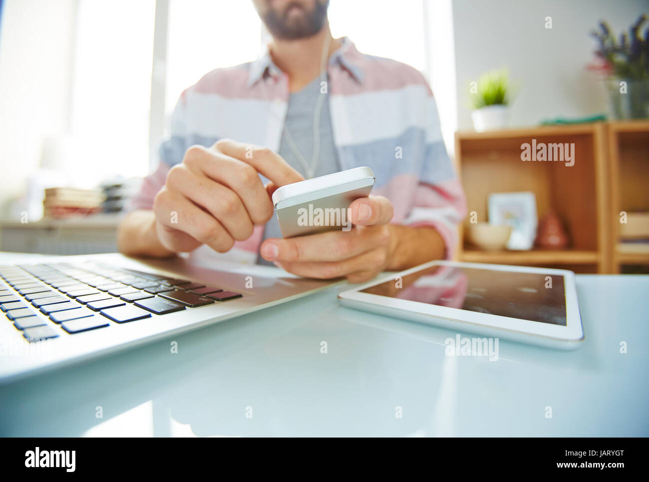 Too many gadgets Stock Photo - Alamy