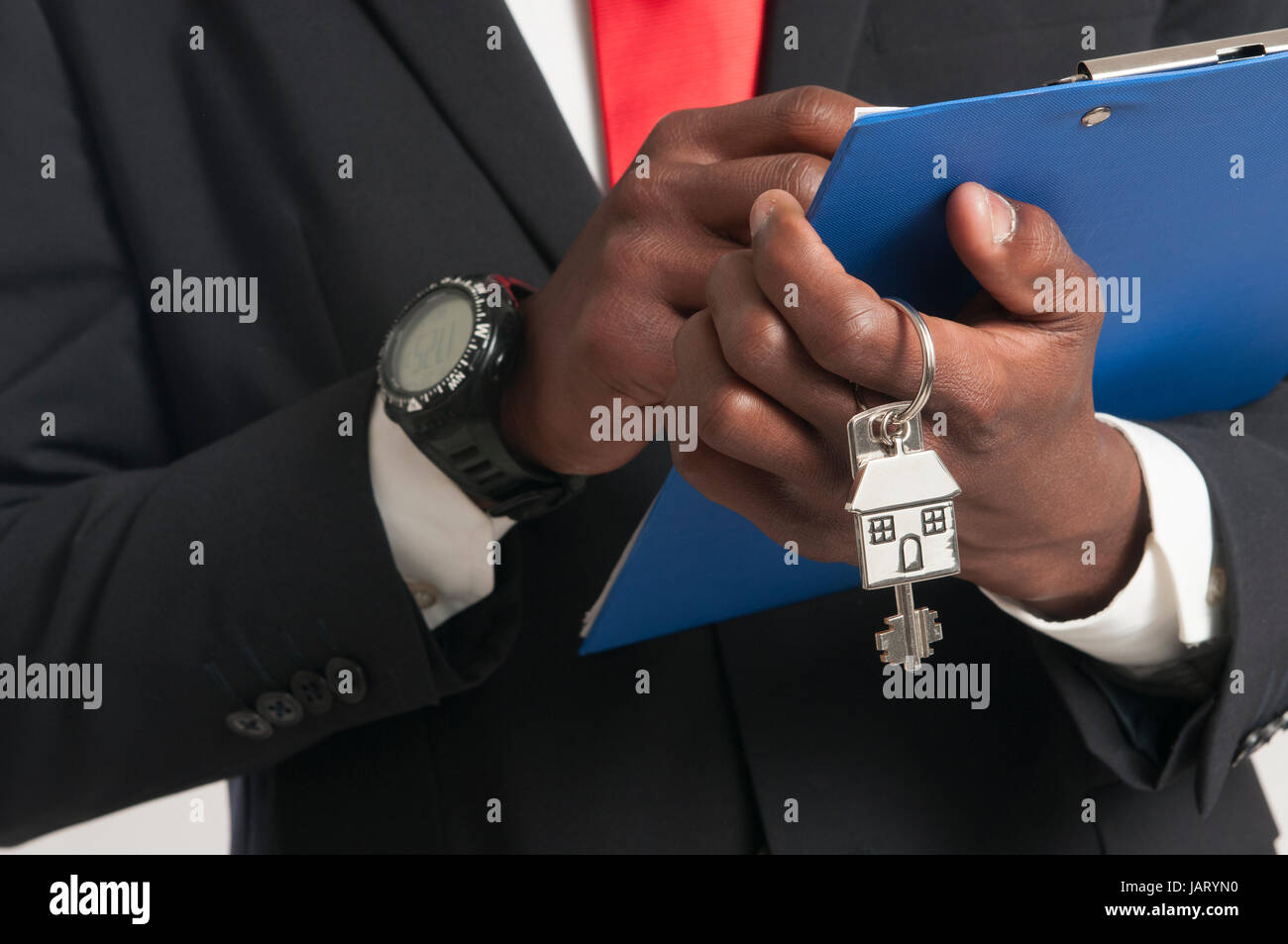 Handing over house keys hi-res stock photography and images - Alamy