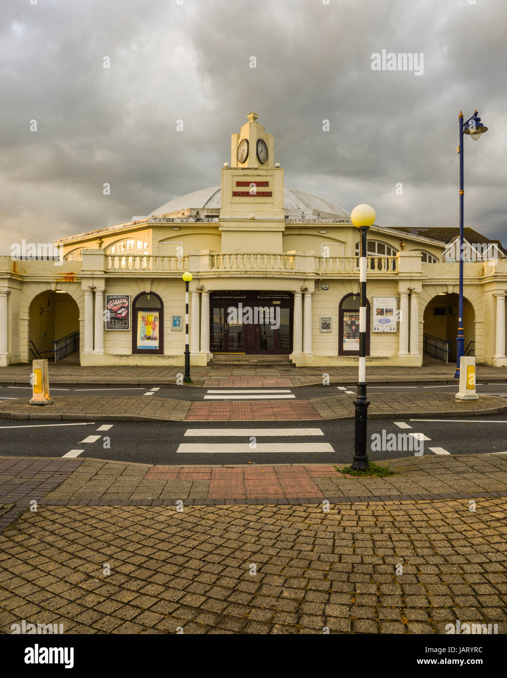 Facade of the Grand Pavilion. Porthcawl. Bridgend. Wales. UK Stock ...