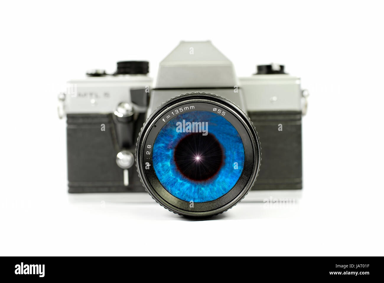 Inside vintage lens Cut Out Stock Images & Pictures - Alamy