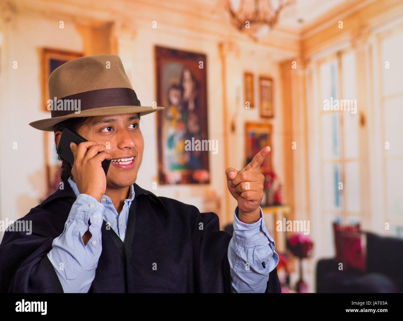 Happy indian student wearing traditional hi-res stock photography and ...