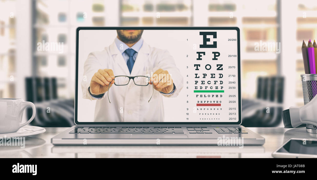 Snellen illustration hi-res stock photography and images - Alamy