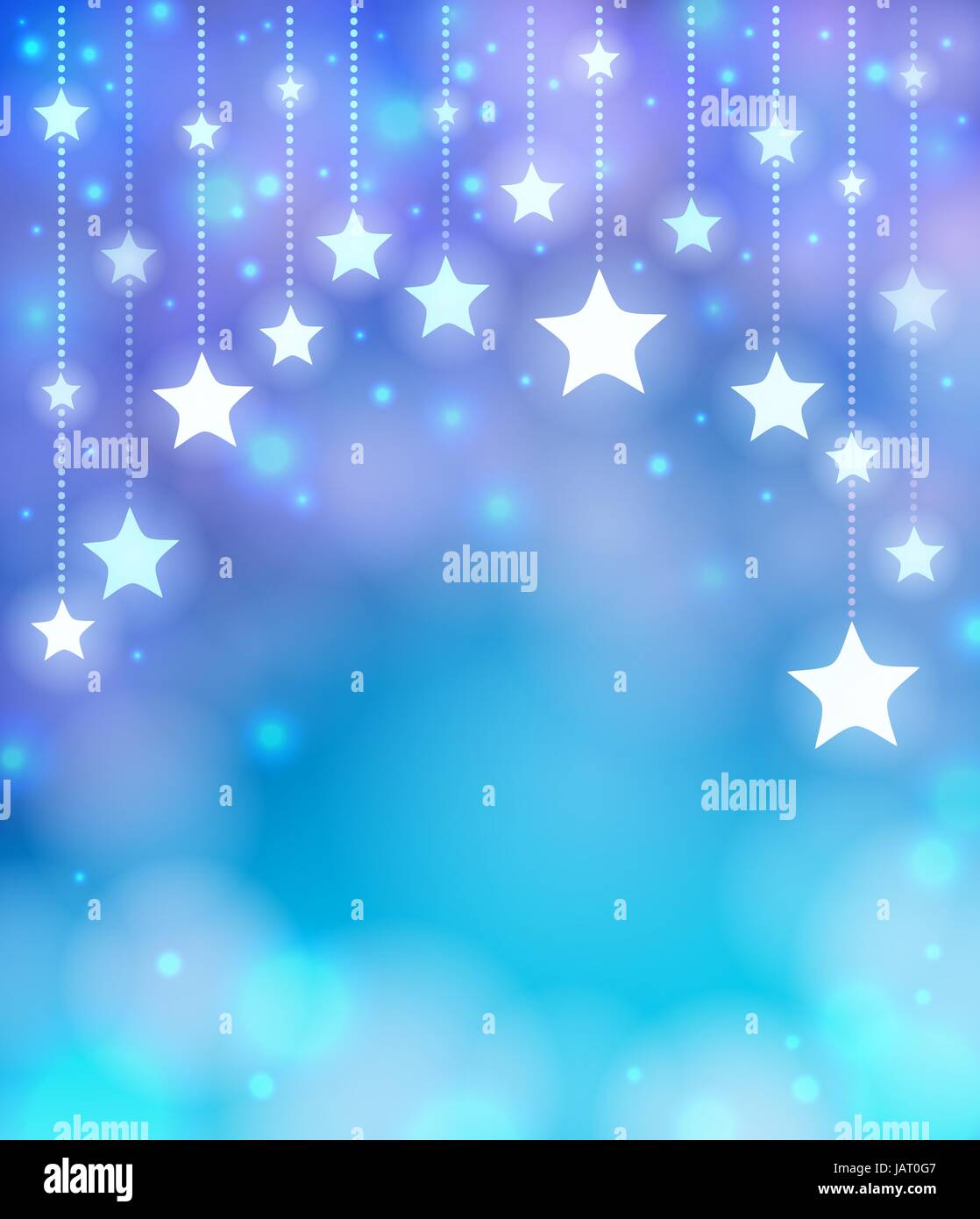 Stars theme background 5 - picture illustration Stock Photo - Alamy