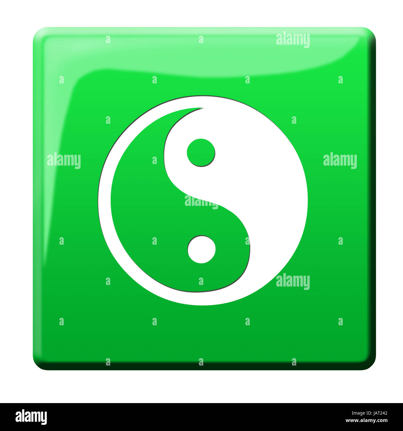 Yin yang button hi-res stock photography and images - Alamy