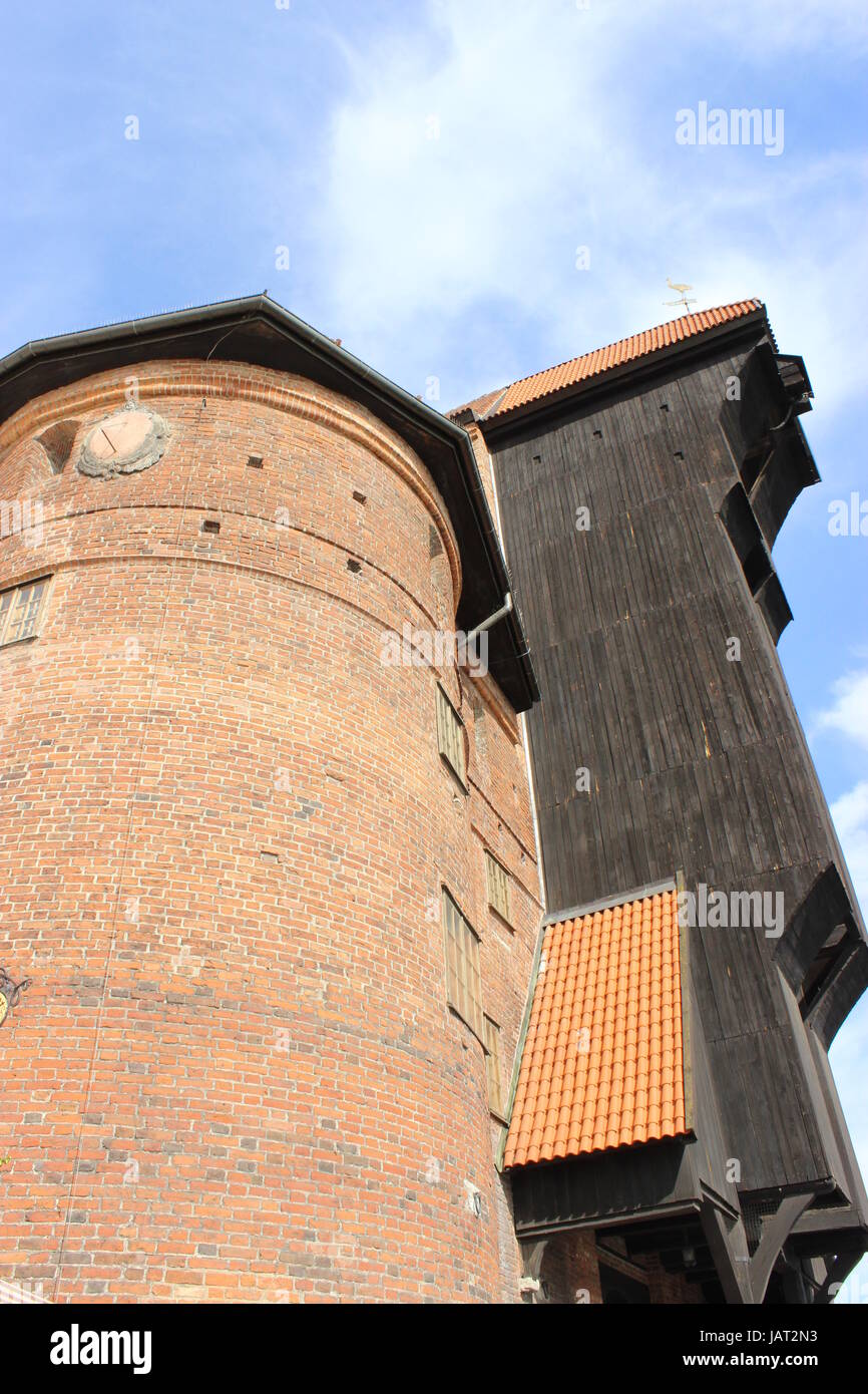Das Krantor in Danzig Stock Photo - Alamy