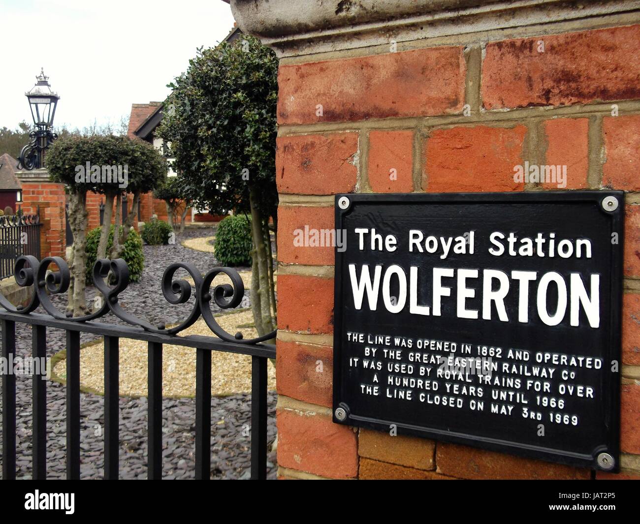 The Royal Station Wolferton Stock Photo - Alamy
