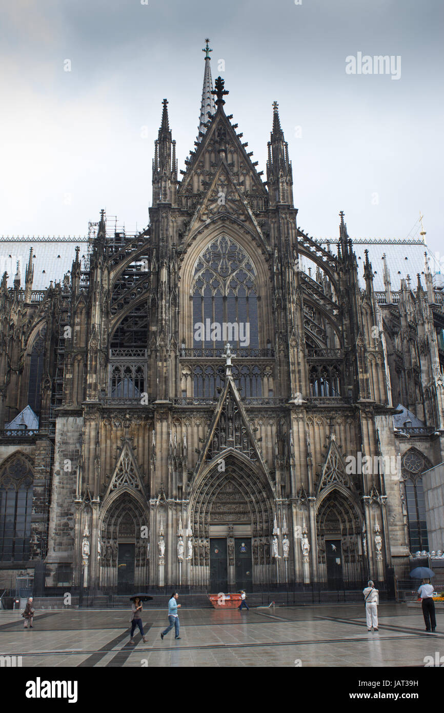 The historic building Cologne cathedral, Germany Stock Photo - Alamy