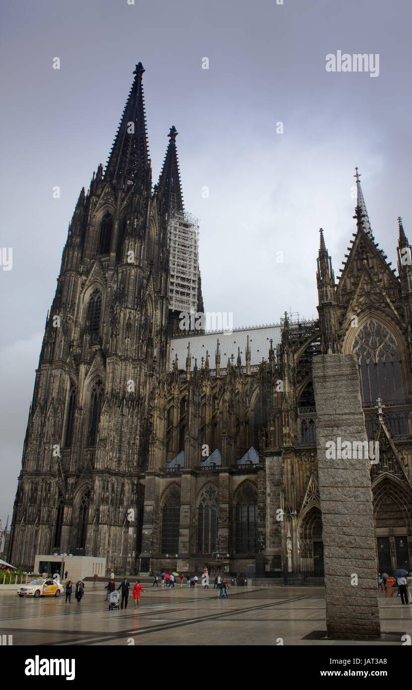 The historic building Cologne cathedral, Germany Stock Photo - Alamy