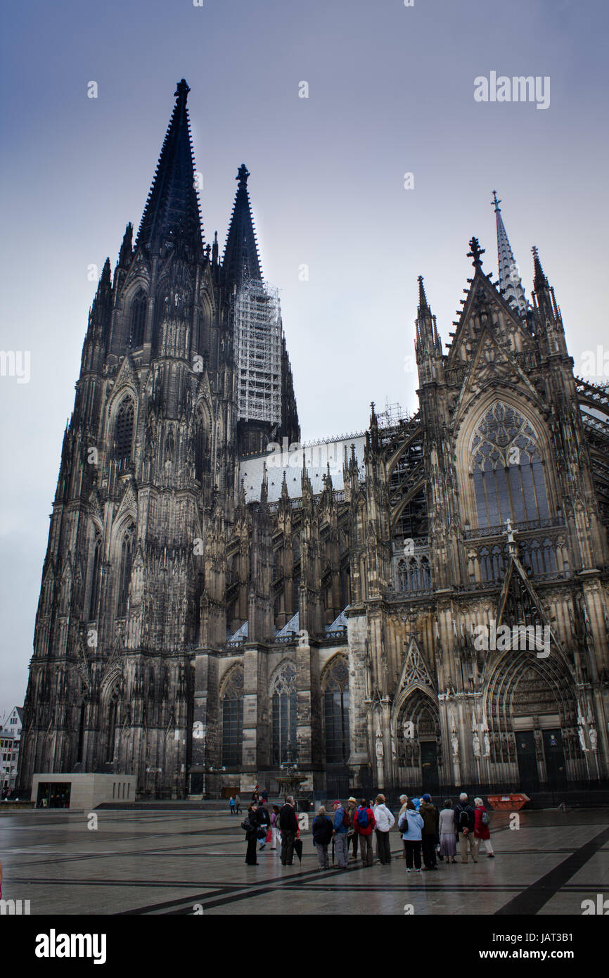 The historic building Cologne cathedral, Germany Stock Photo - Alamy