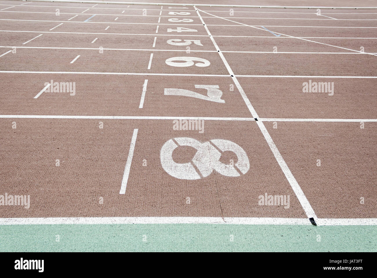 Running Track with symbols sports center, sports and training Stock ...