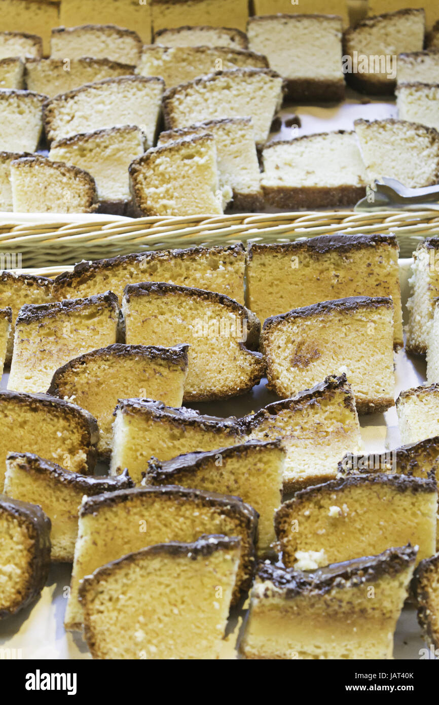 Homemade cake with butter on restaurant kitchen, pastry Stock Photo - Alamy