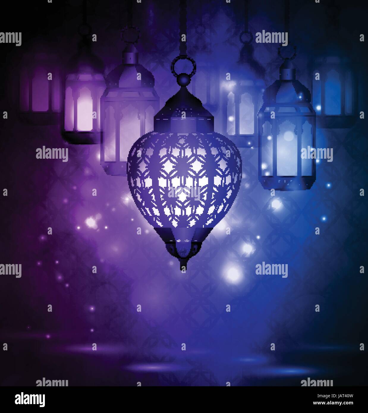 Intricate arabic lamps lights hi-res stock photography and images - Alamy