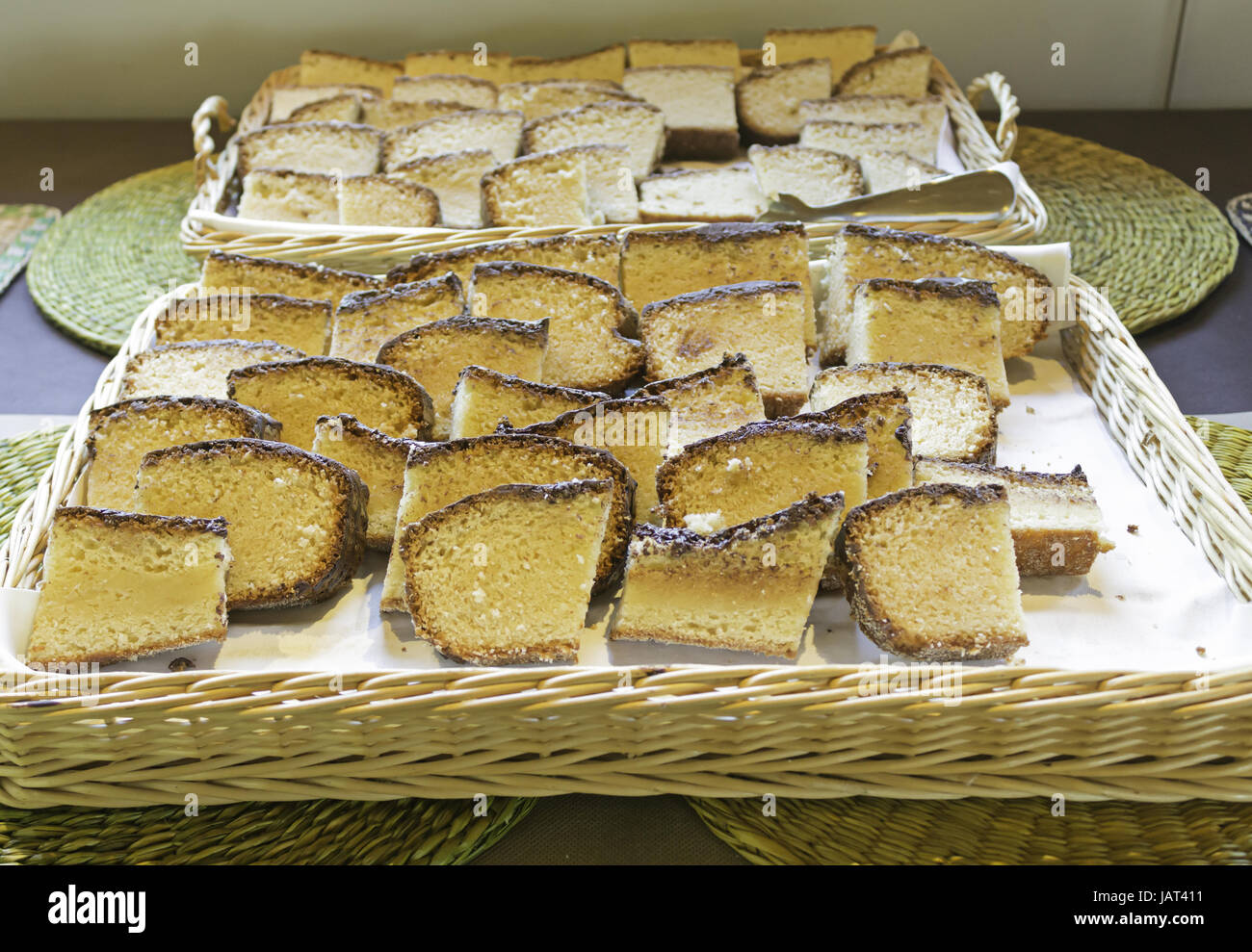 Homemade cake with butter on restaurant kitchen, pastry Stock Photo - Alamy