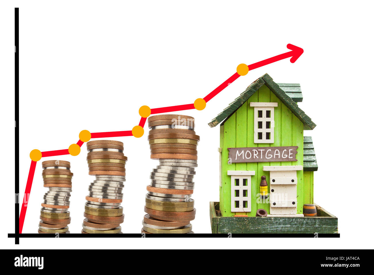 High mortgage value Cut Out Stock Images & Pictures - Alamy