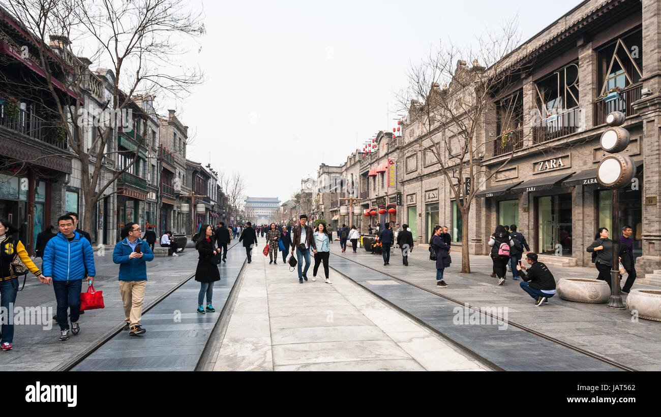 Beijing street view on hi-res stock photography and images - Alamy