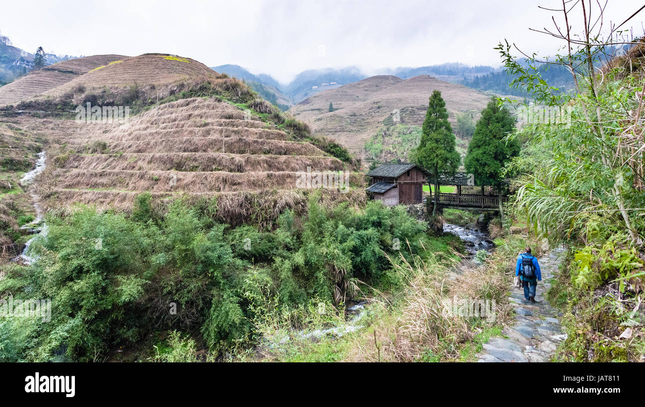 Pathway near stream in hi-res stock photography and images - Alamy