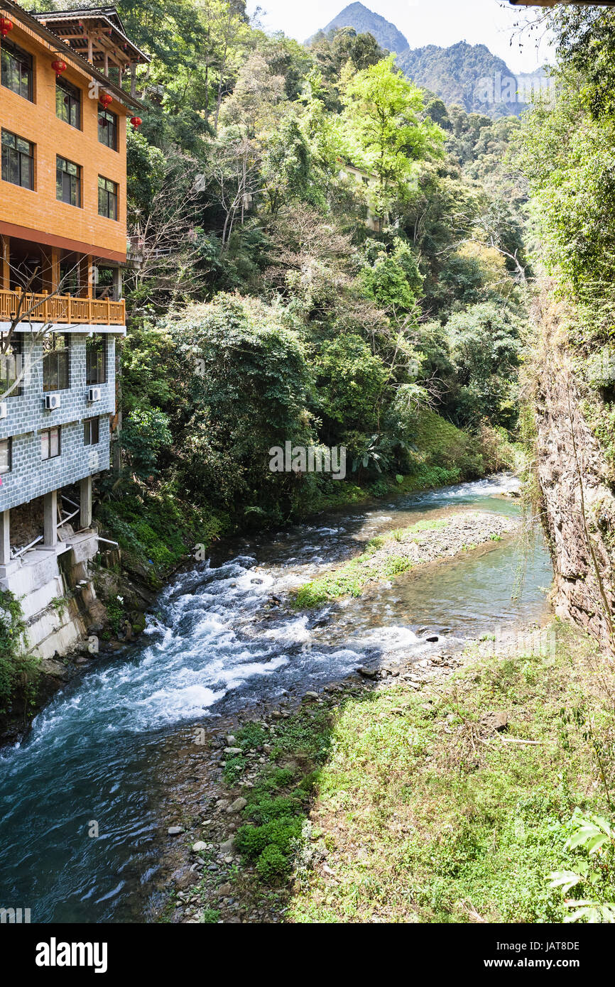 China hot springs hi-res stock photography and images - Alamy