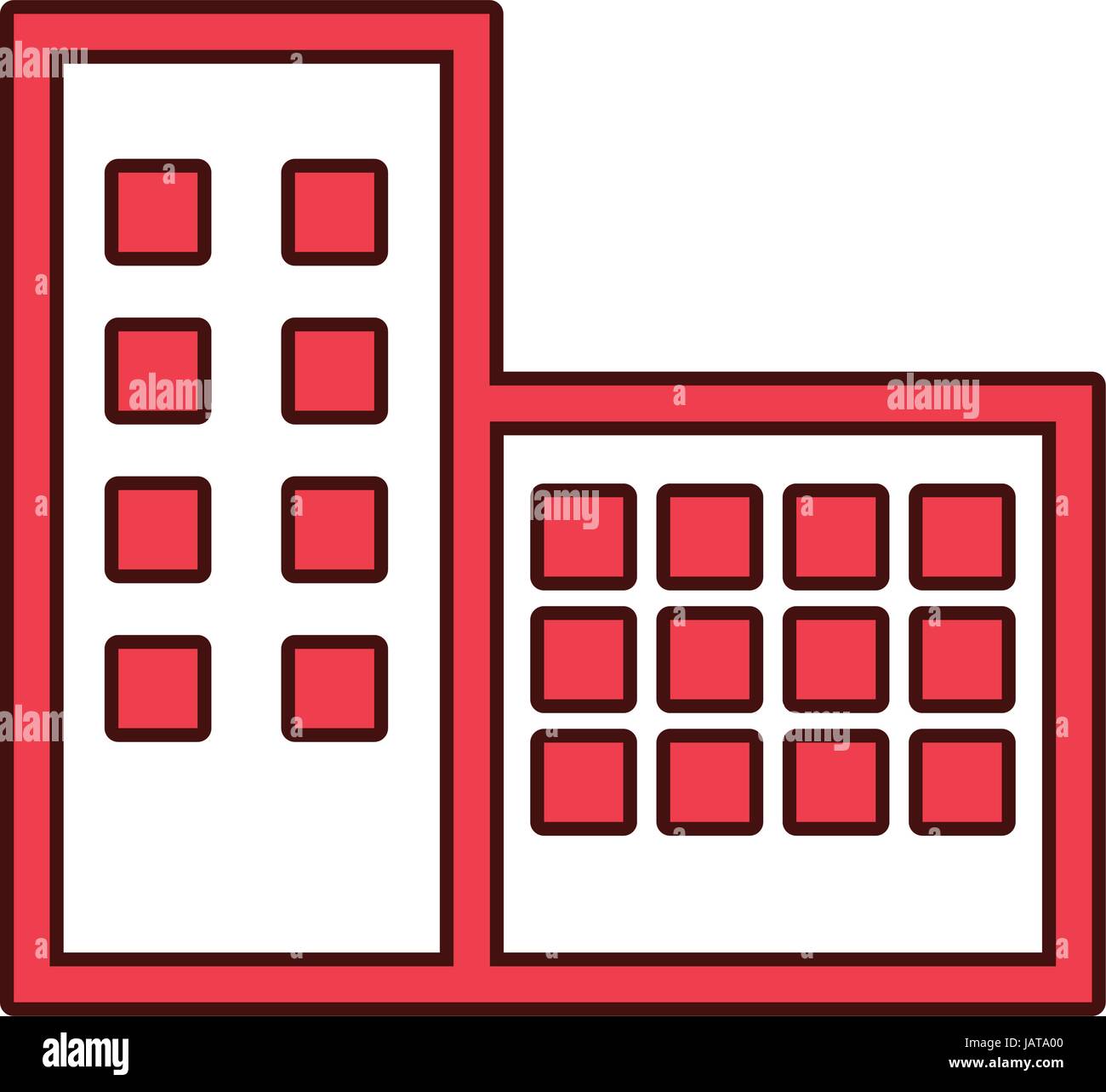 exterior building drawing icon Stock Vector Image & Art - Alamy