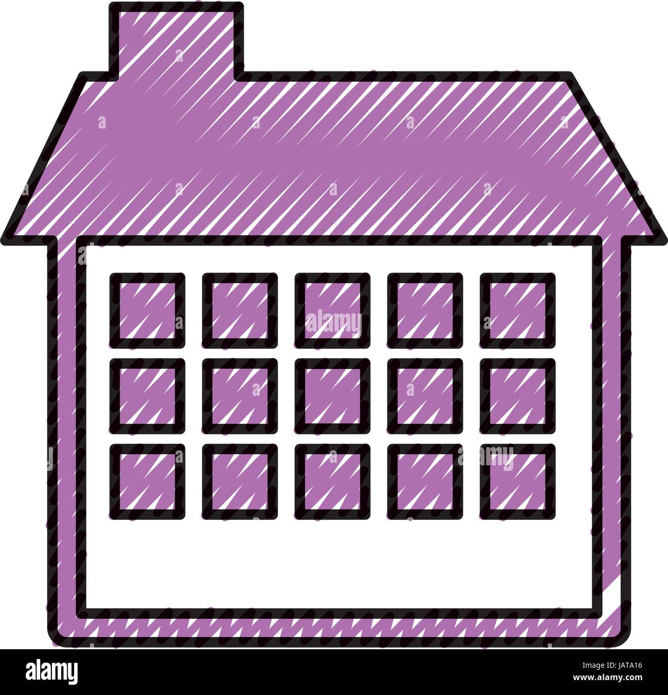 exterior building drawing icon Stock Vector Image & Art - Alamy