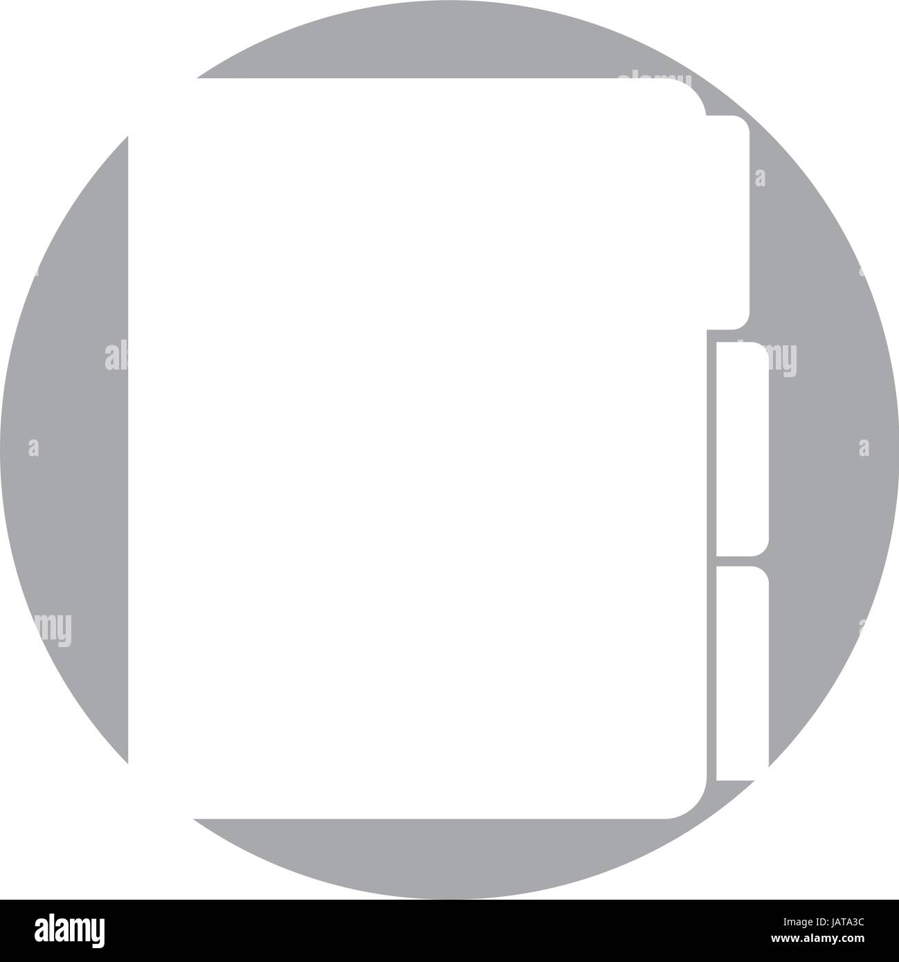 folder file isolated icon Stock Vector Image & Art - Alamy