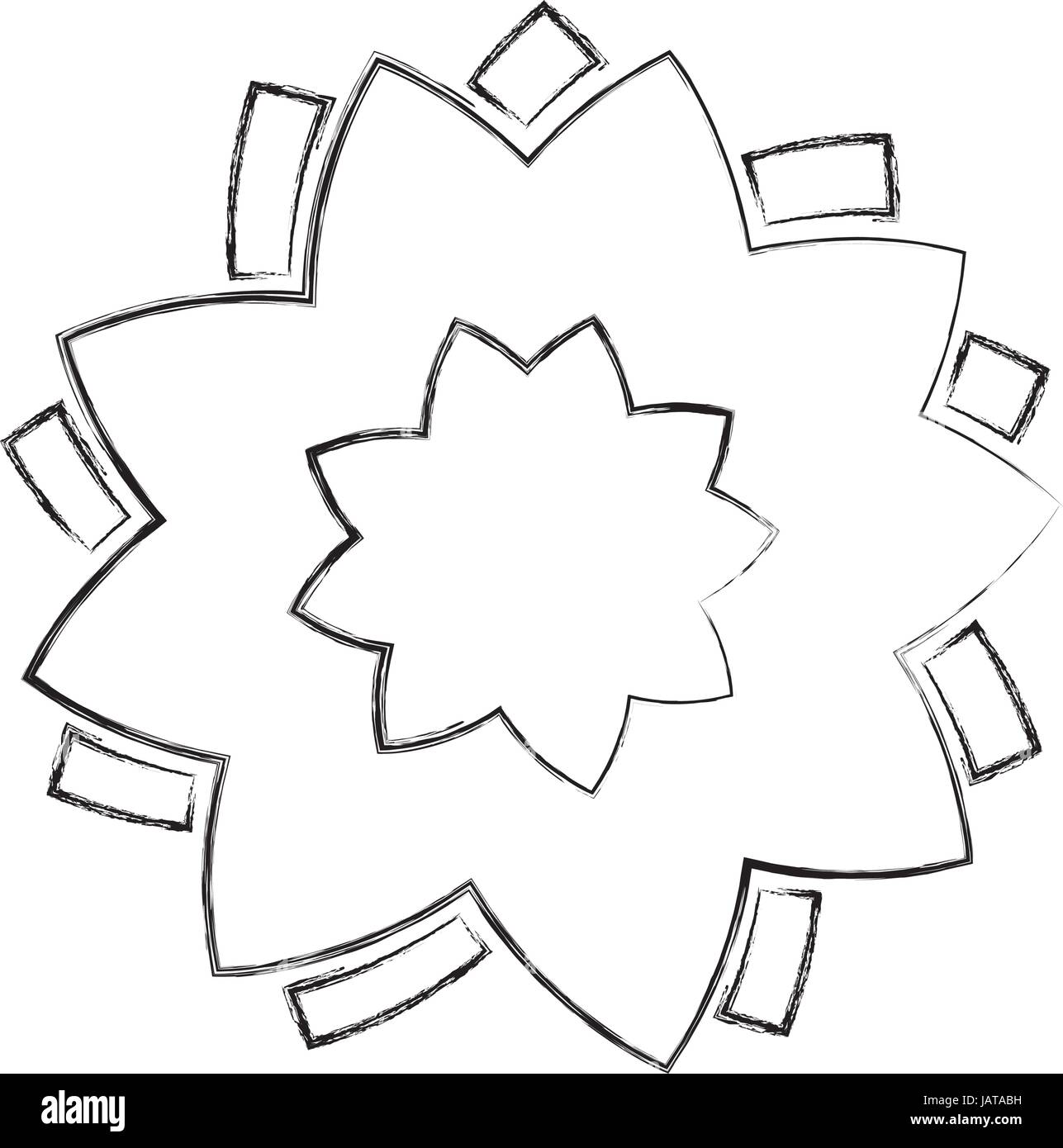 natural flower spa icon Stock Vector Image & Art - Alamy