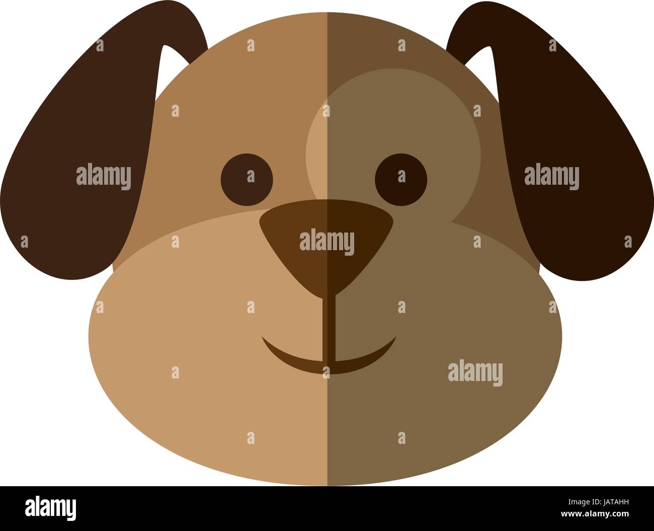 Cute Cartoon Dog Head High Resolution Stock Photography and Images - Alamy