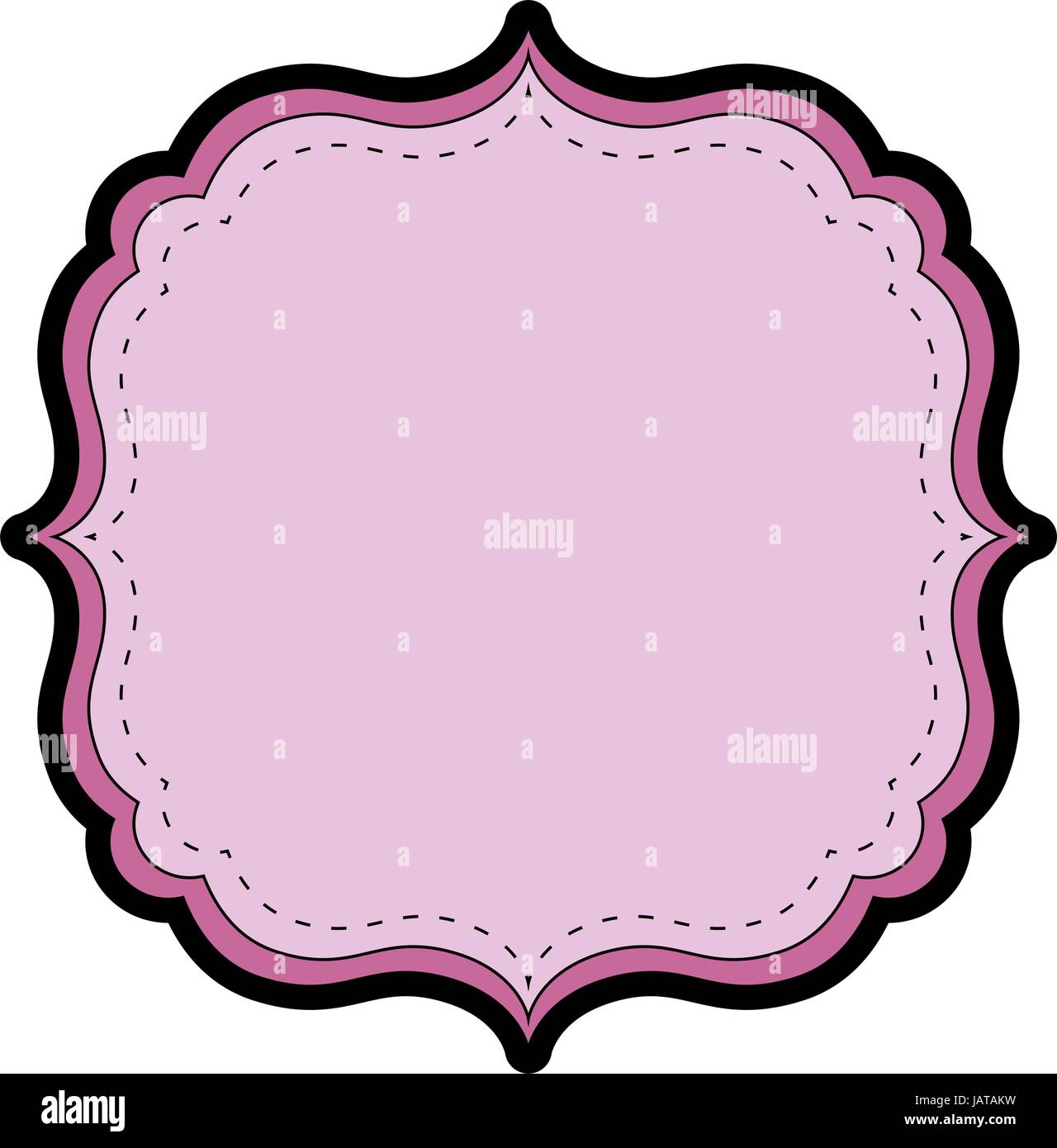 frame decoration emblem Stock Vector Image & Art - Alamy