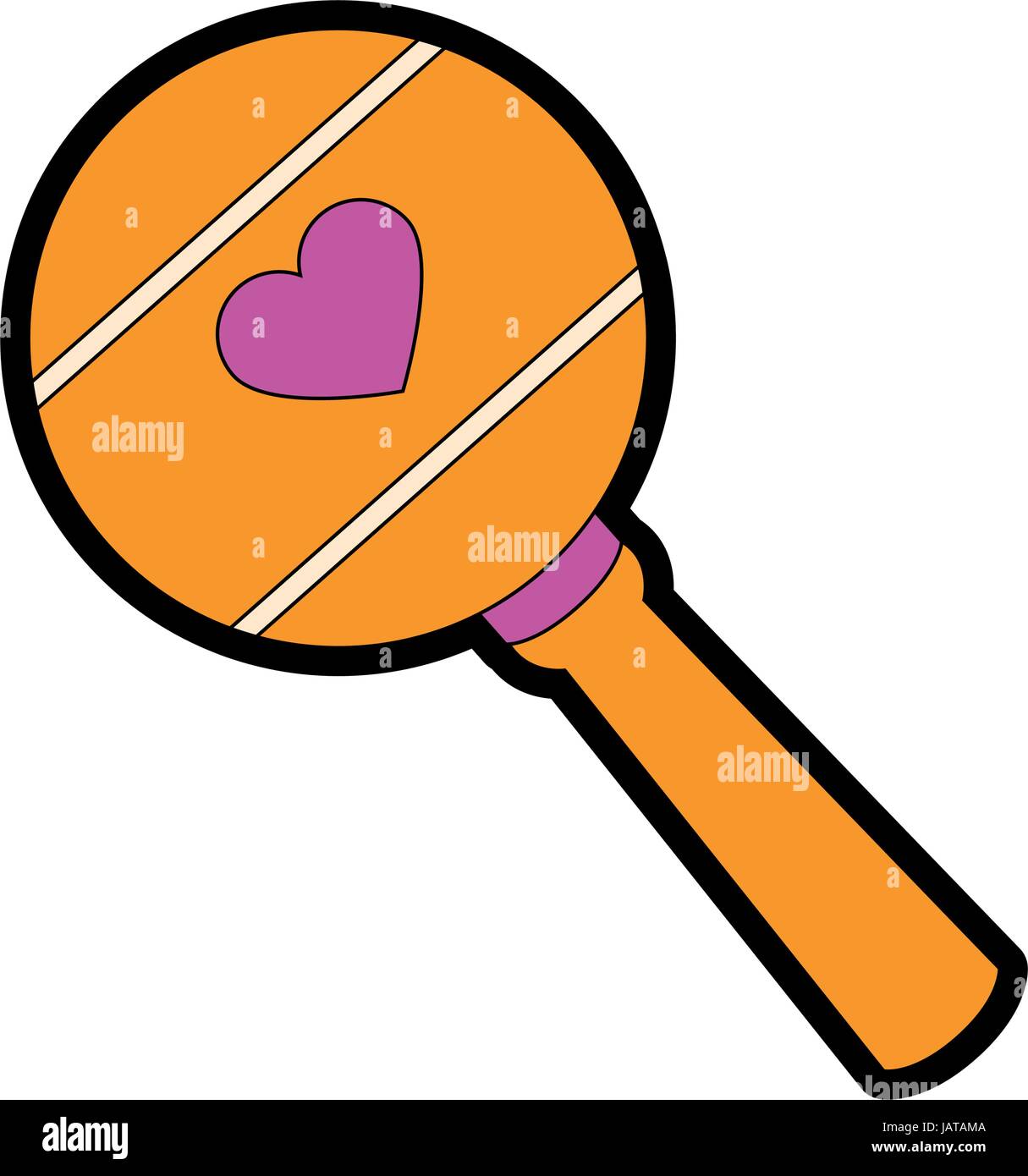 Yellow rattle Stock Vector Images - Alamy