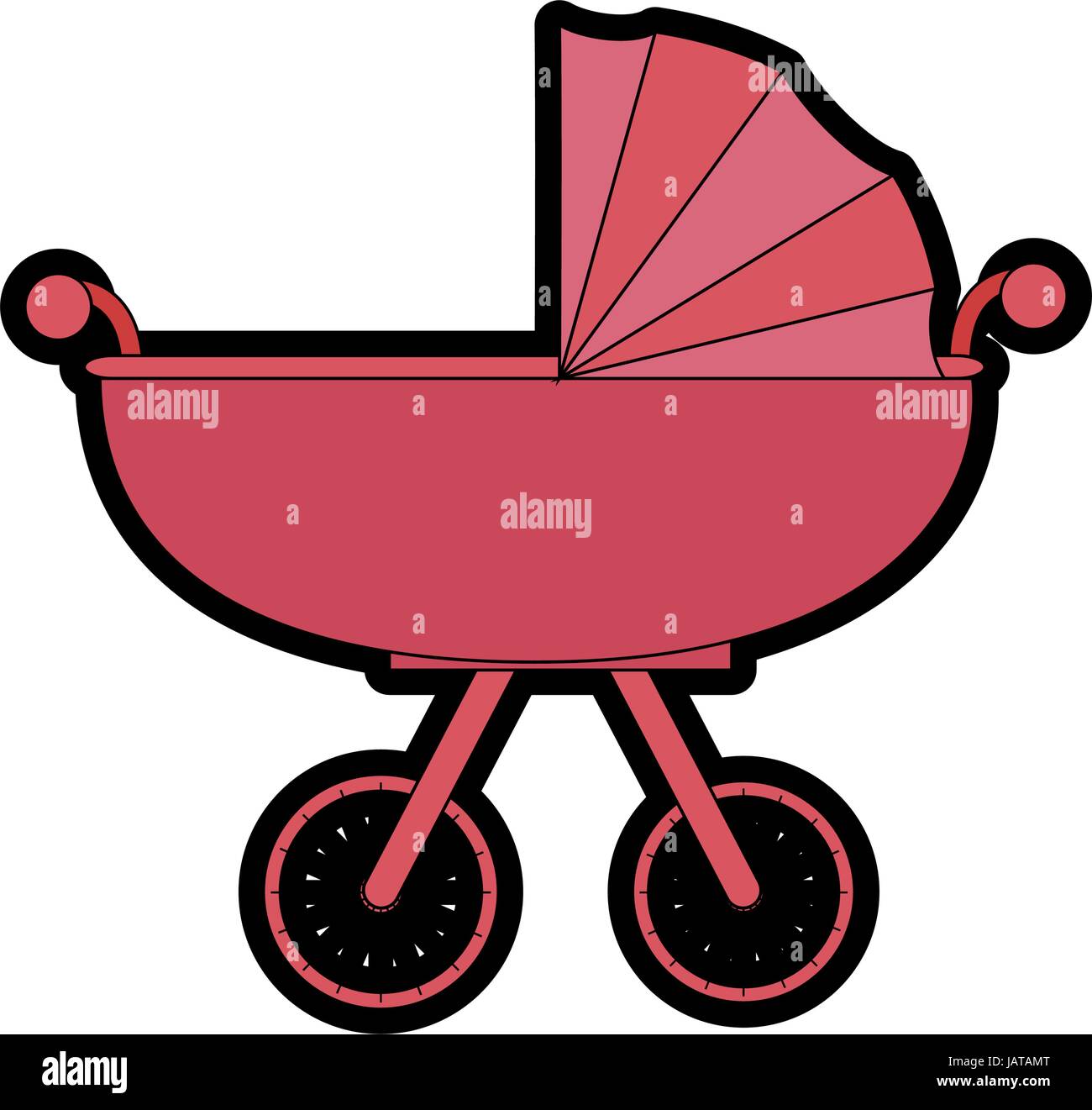 Car for baby cartoon Stock Vector Image & Art - Alamy