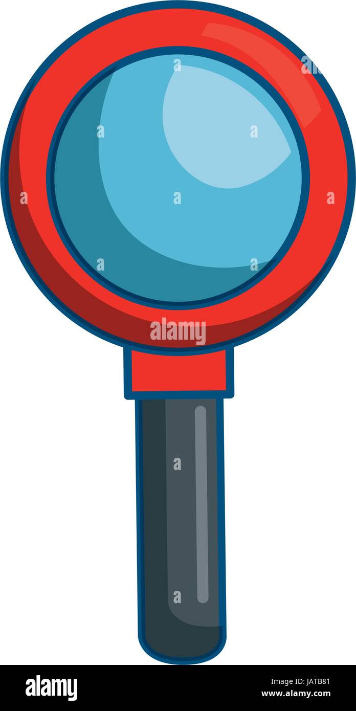 Magnifying glass lupe Stock Vector Image & Art - Alamy