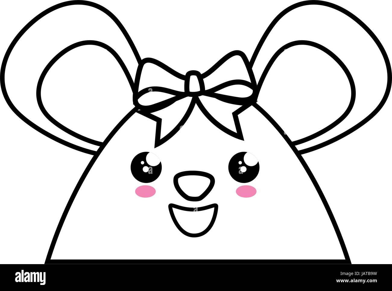 Little mouse kawaii cartoon Stock Vector Image & Art - Alamy