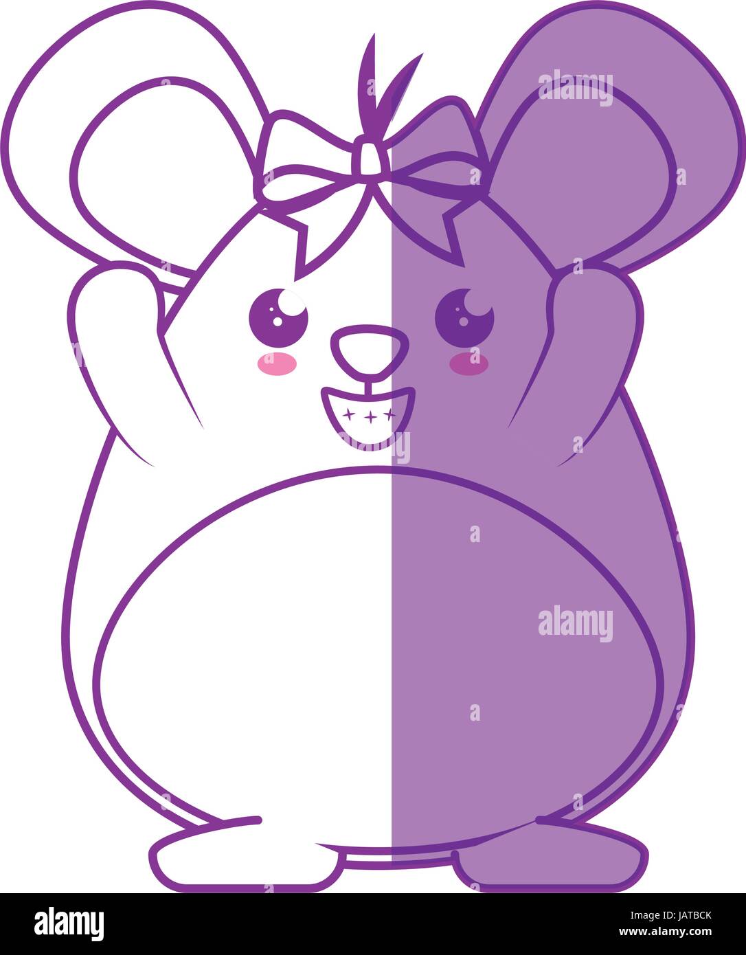 Little mouse kawaii cartoon Stock Vector Image & Art - Alamy