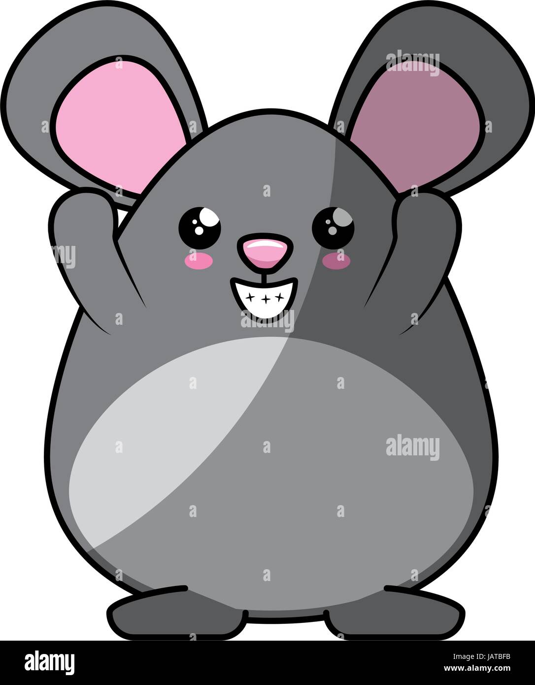 Little mouse kawaii cartoon Stock Vector Image & Art - Alamy