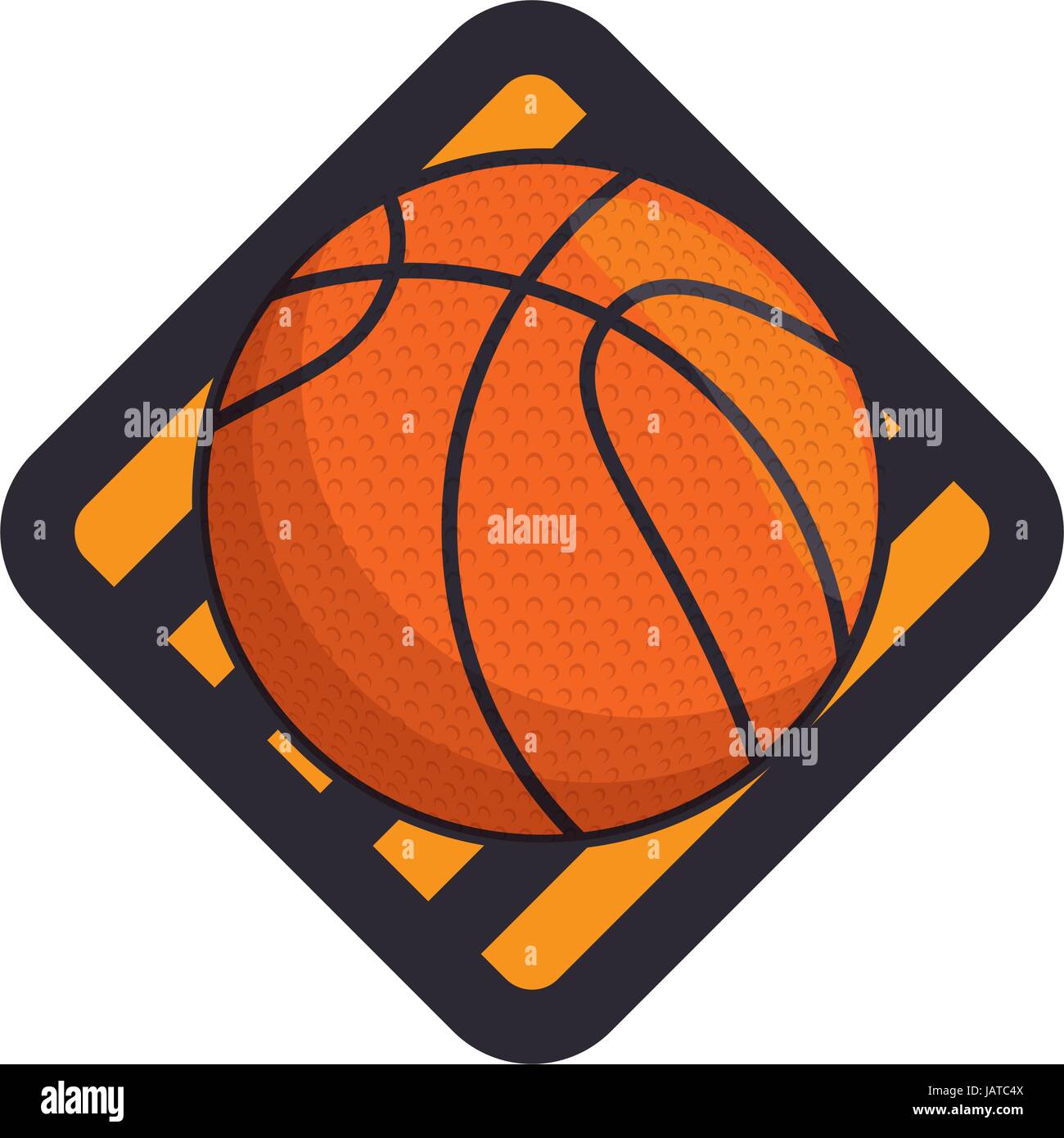 Basketball square Stock Vector Images - Alamy