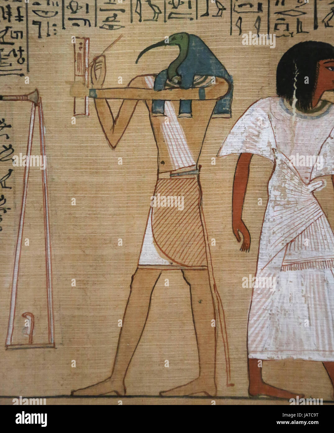 Book of the Dead. Judgement from scribe Hunefer. 19th dynasty. 1300 BCE ...