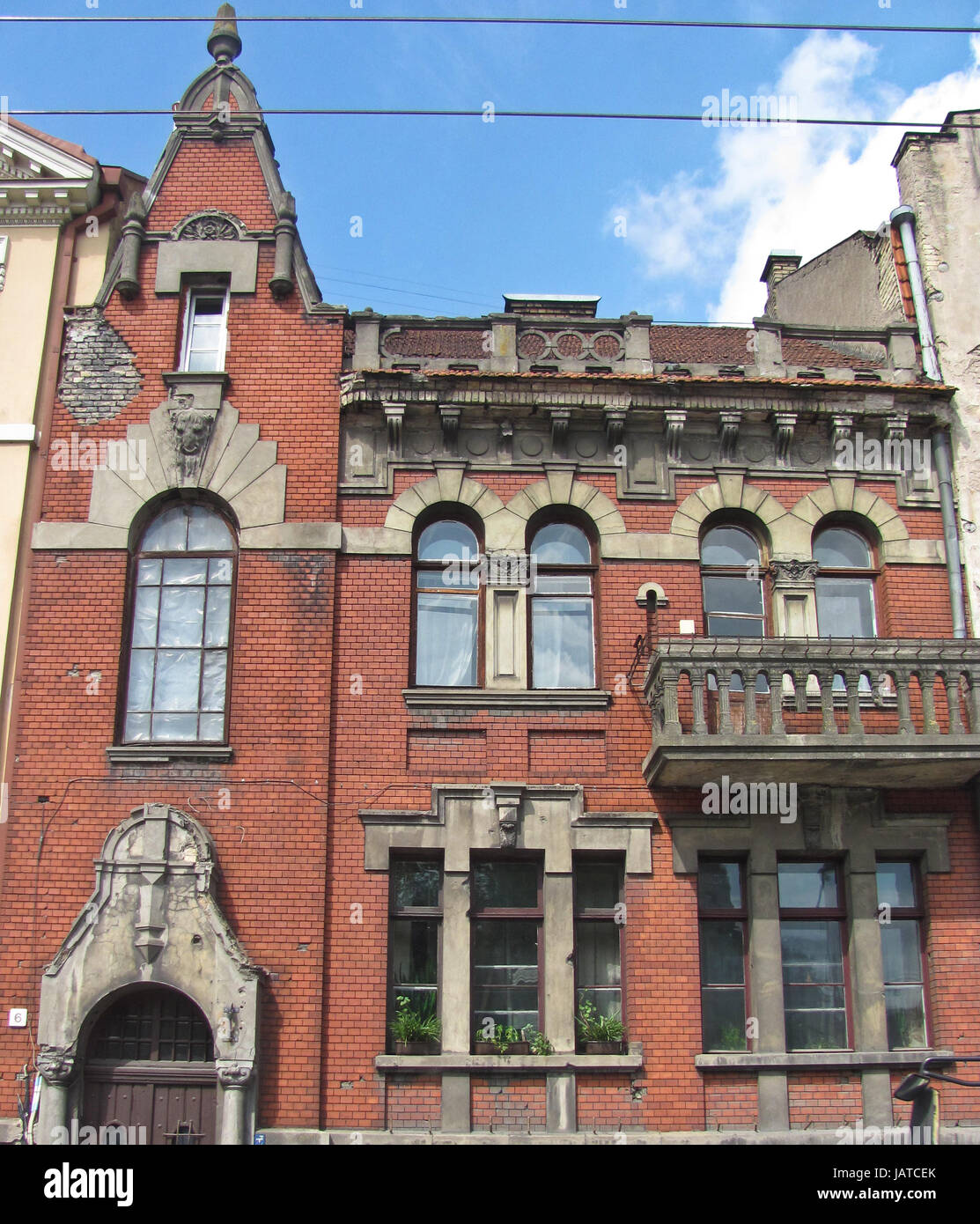 Poland architecture red brick house hi-res stock photography and images ...